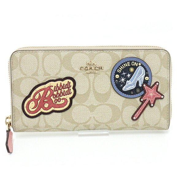 Coach | Bags | Coach Disney Collaboration Cinderella Accordion Zip ...